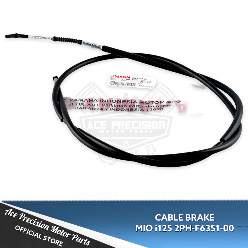 BRAKE CABLE MIO i125 2PH-F6351-00 GENUINE | Shopee Philippines