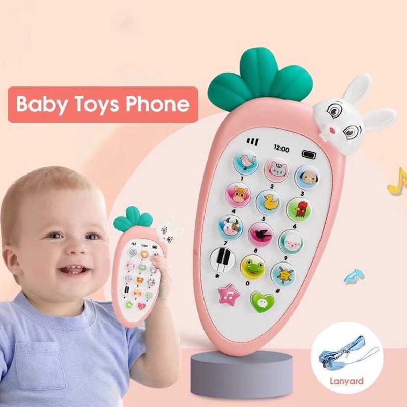 Simulation Children's Toys Mobile Phone Baby Early Childhood ...