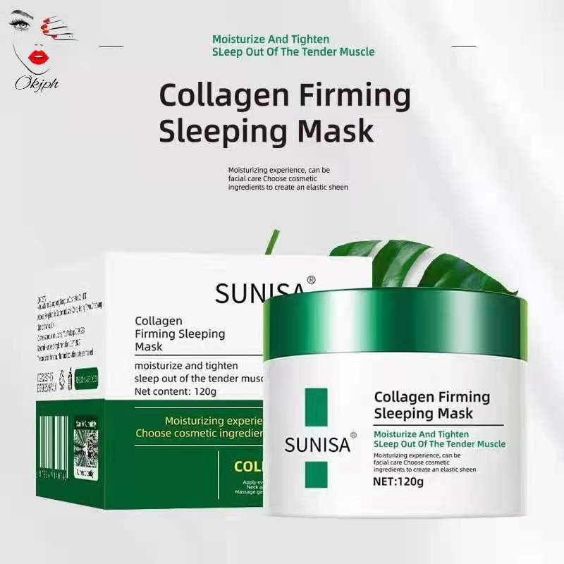 Sunisa Collagen Mask Jelly Sleeping Hydrating Moisturizing Whitening ...