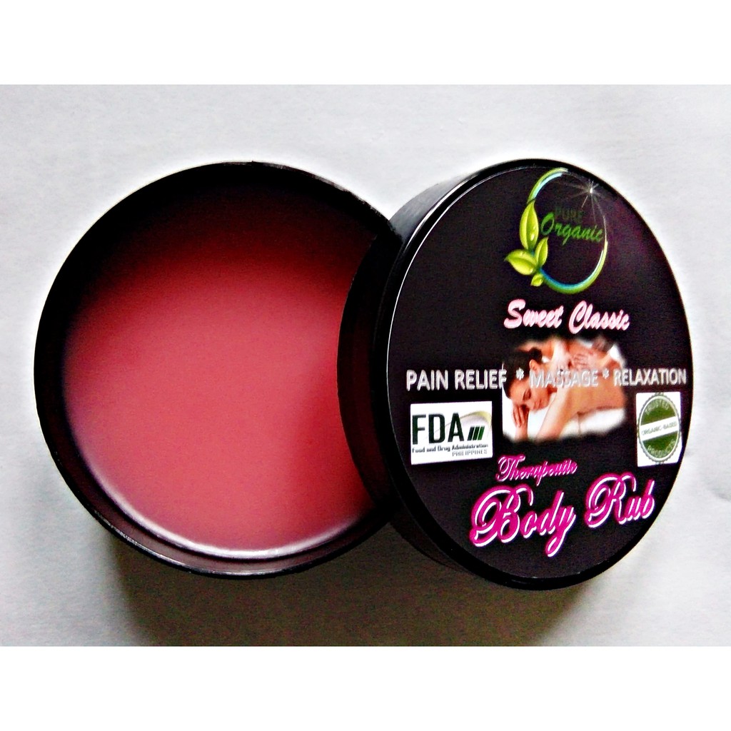 Pain Relief Body Rub Body Balm Spa Essentials Massage by Pure Organic ...