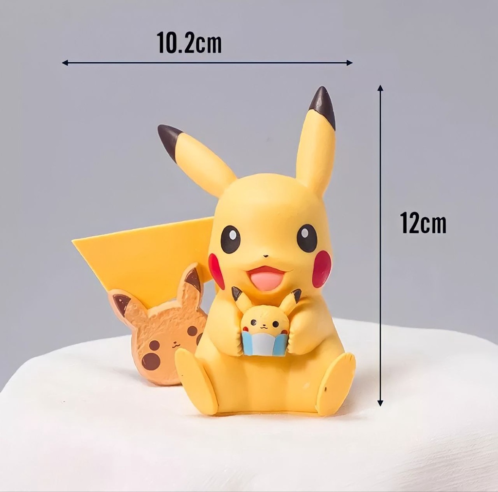 Pikachu Pokemon Package Set Cake Decoration Pokemon Pikachu Cake Topper ...
