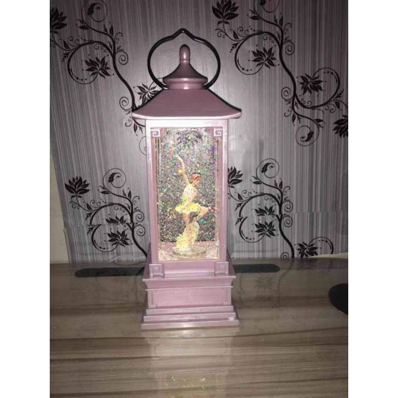 Pink frame ballet B design led novelty music box lamp | Shopee Philippines
