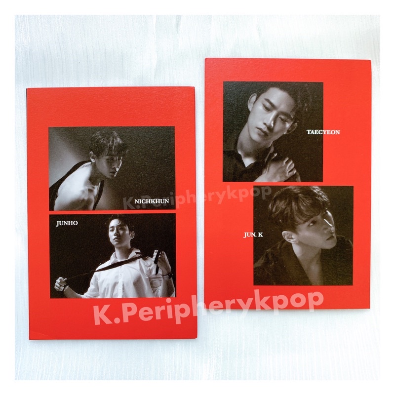 2PM [ MUST ] LIMITED EDITION FOLDING PAPER (NICHKHUN JUNHO TAECYEON JUN.K) | Shopee Philippines