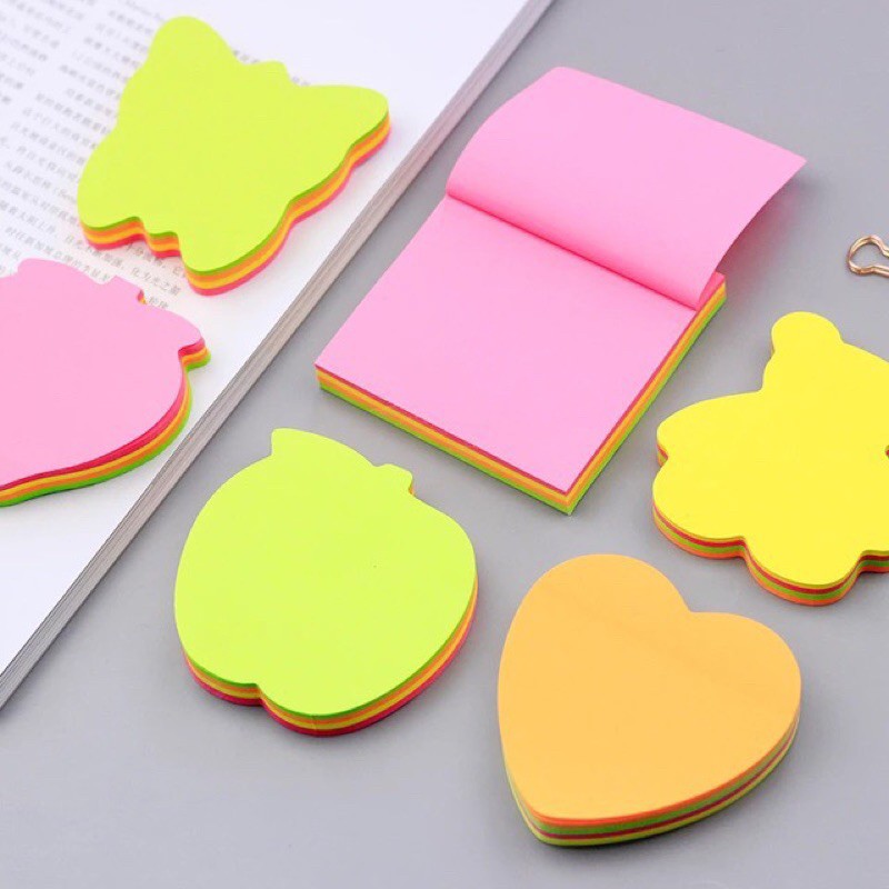 shapes sticky notes (100 sheets) | Shopee Philippines