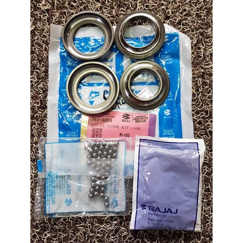 Steering Cone Kit for CT150,ROUSER135(Ball Race) | Shopee Philippines
