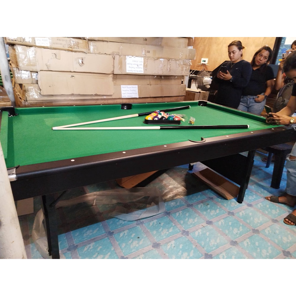 1 SET 4X7 FT FOLDABLE IMPORTED BILLIARD TABLE/LAMESA NG BILYARAN ...