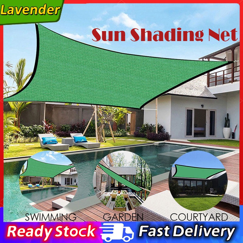 Green Sunshade Net 90% Anti-UV Outdoor Garden Net Farm Net Awning ...