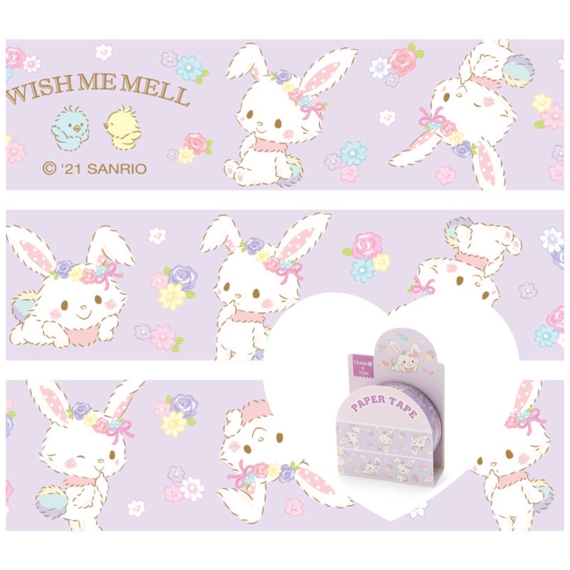 Sanrio Character Masking Tape (Sanrio Pattern Paper Texture Tape ...