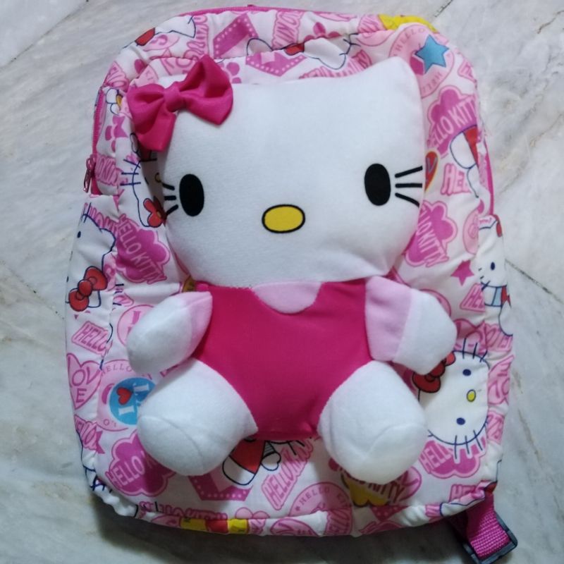 Fashion Kitty Cartoon Character Backpack | Shopee Philippines