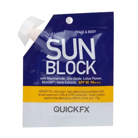 Quick Fx Sunscreen only 10g | Shopee Philippines