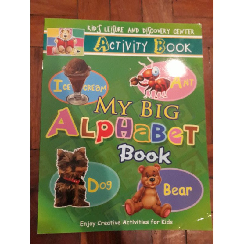 Alphabet Activity Coloring Book | Shopee Philippines