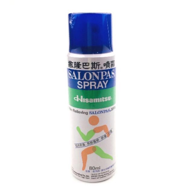 Pain Relieving Salonpas Spray 80ml Made in Japan | Shopee Philippines