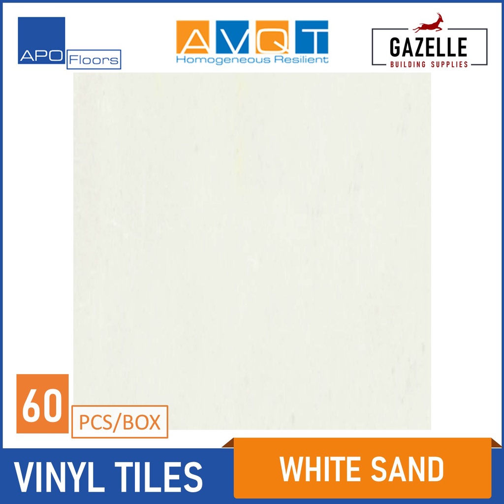 Apo Floor Vinyl Tiles AVQT (18 Colors Available) 1.3mm 60pcs / Box 11 ...