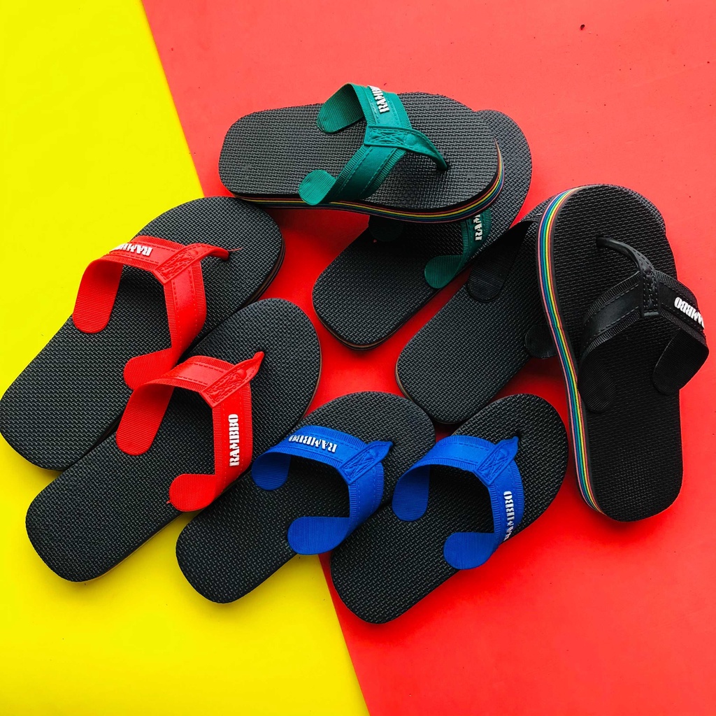 (Per Pair) Original Rambbo Slippers | Unisex | Durable | 1 inch thick ...