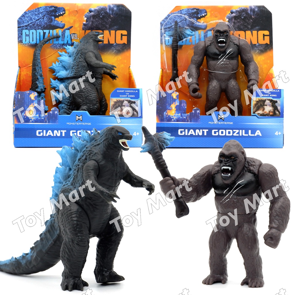 Godzilla vs King Kong 2021 Original Motion 7" Action Figure Godzilla ...