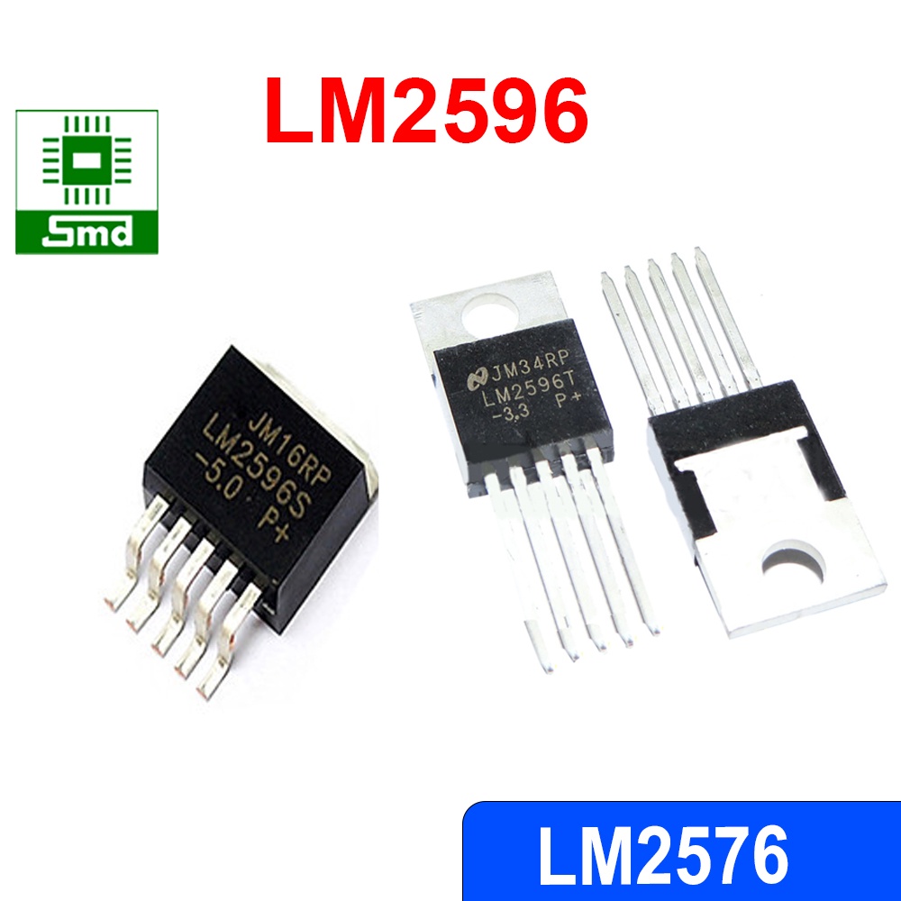 Buck power IC LM2596S LM2596T TO220(5) TO263 SMD Low voltage regulator DC-DC LM2596 LM2576 ...
