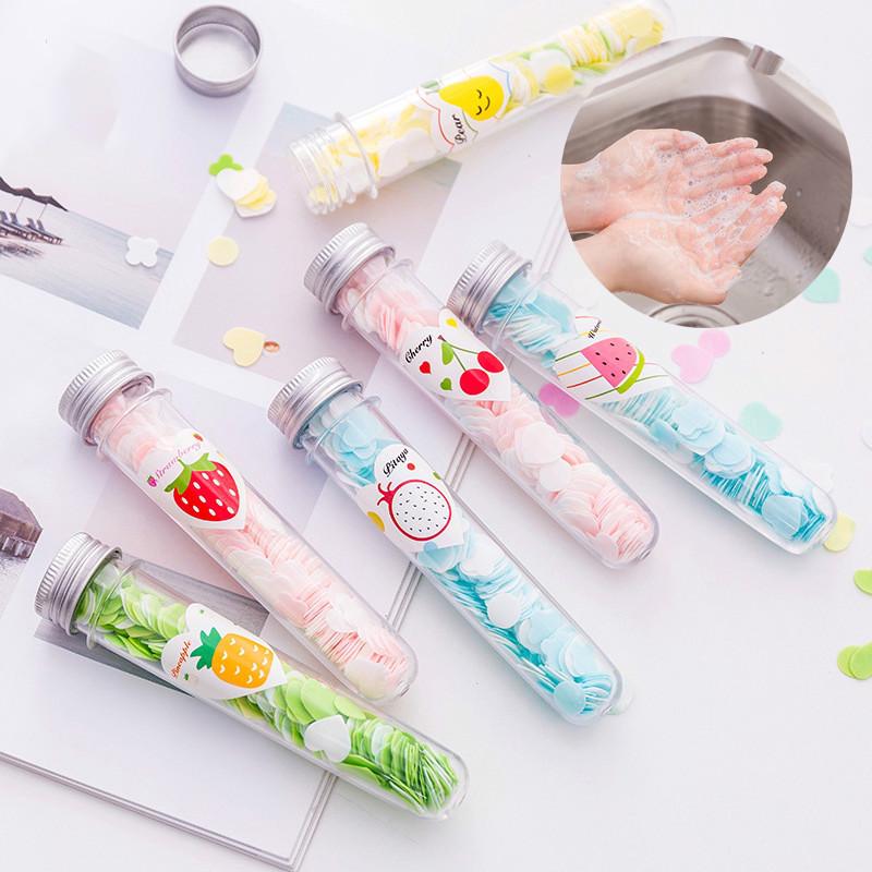 Portable Outdoor Hand Washing Soap Paper Soap Sheet Travel Disposable ...