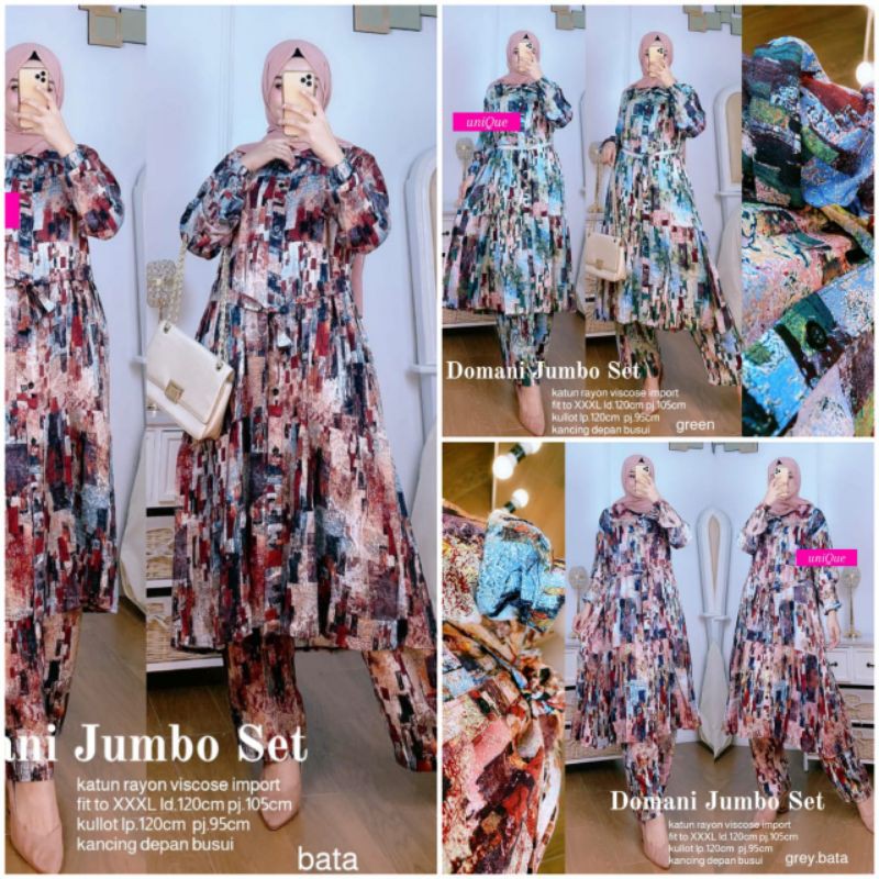 Domani Jumbo Set | Shopee Philippines