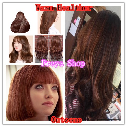 Warm Heather Hair Color with Oxidant ( 7/75 Bob Keratin Permanent Hair ...
