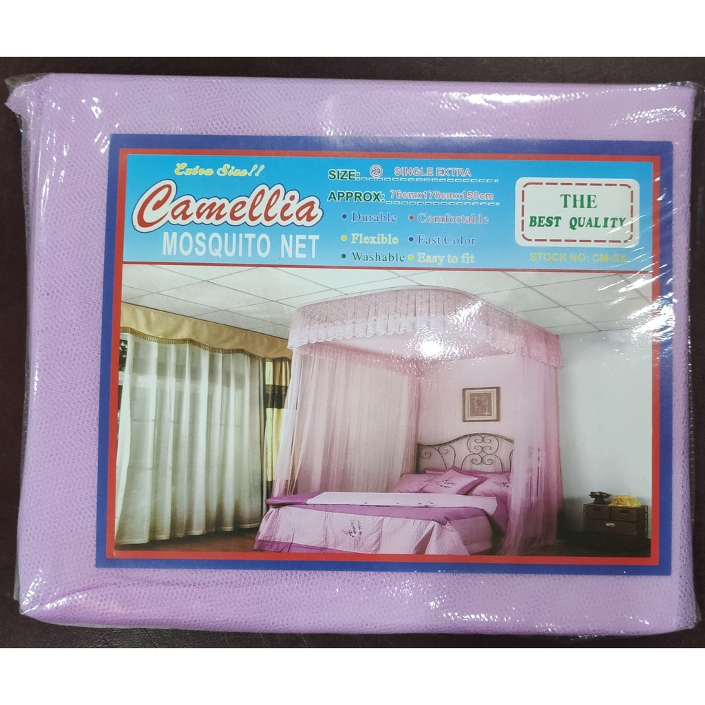 Cotton Mosquito Net | Kulambo Camellia Single, Double, Family, Family ...