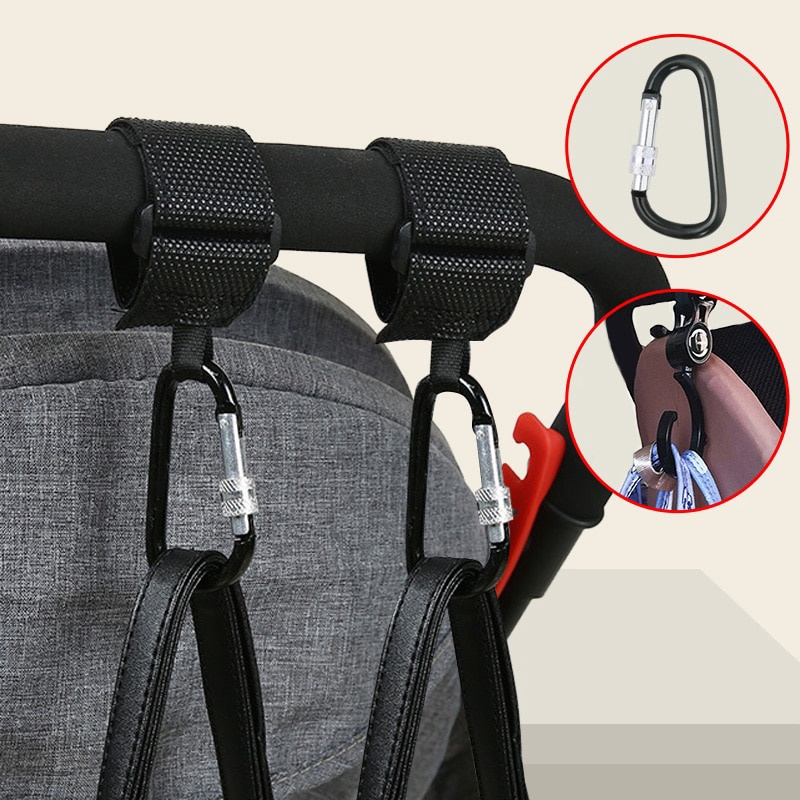 Baby Stroller Accessories Multi Purpose Baby Stroller Hook Metal ...