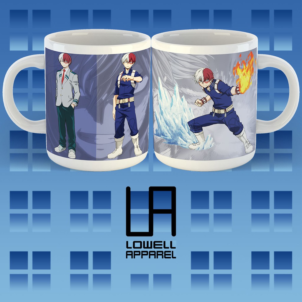 Shoto Todoroki My Hero Academia Anime Mug - Sublimation | Shopee ...
