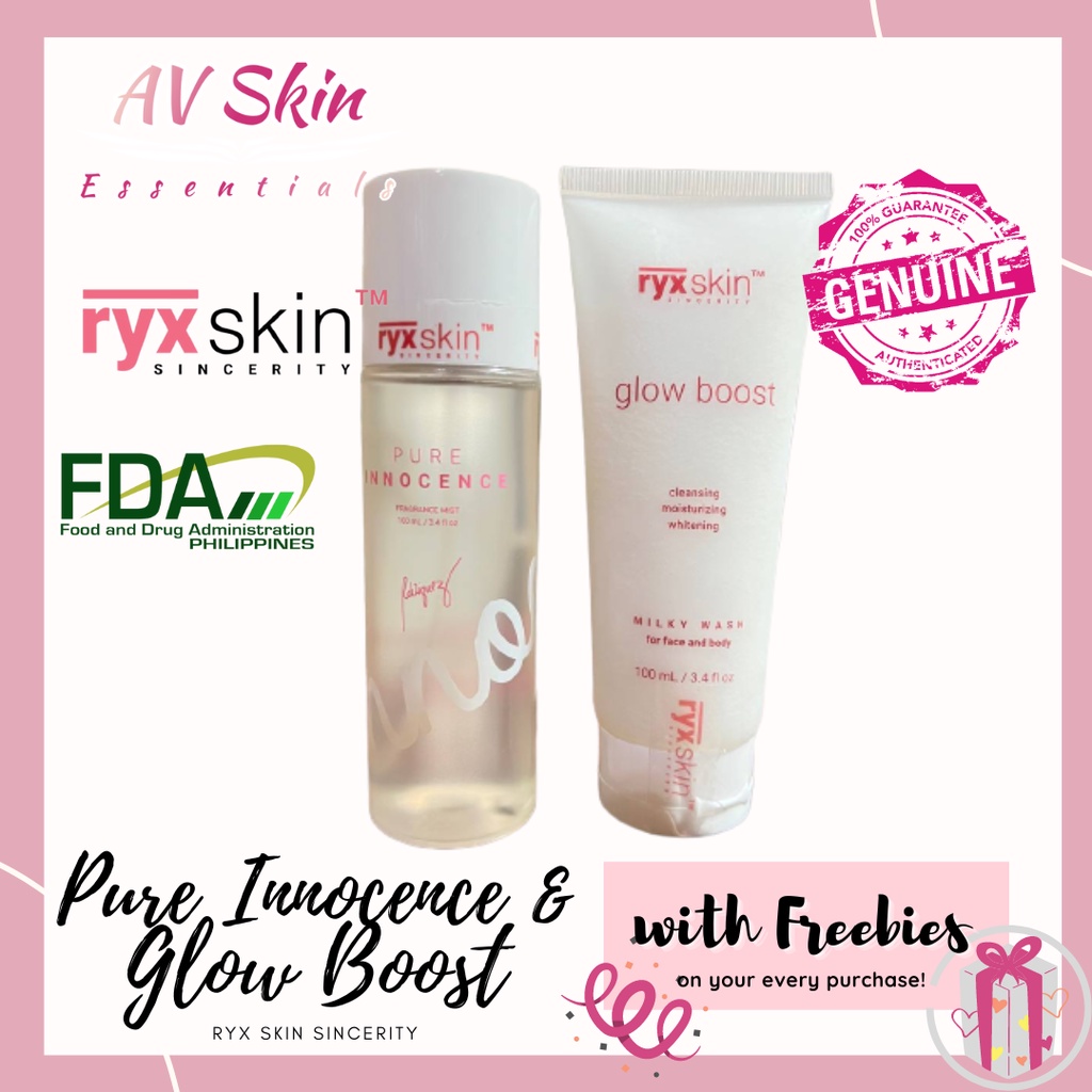 (COD) Ryx Skin Sincerity Pure Innocence & Glow Boost Combo ONHAND ...