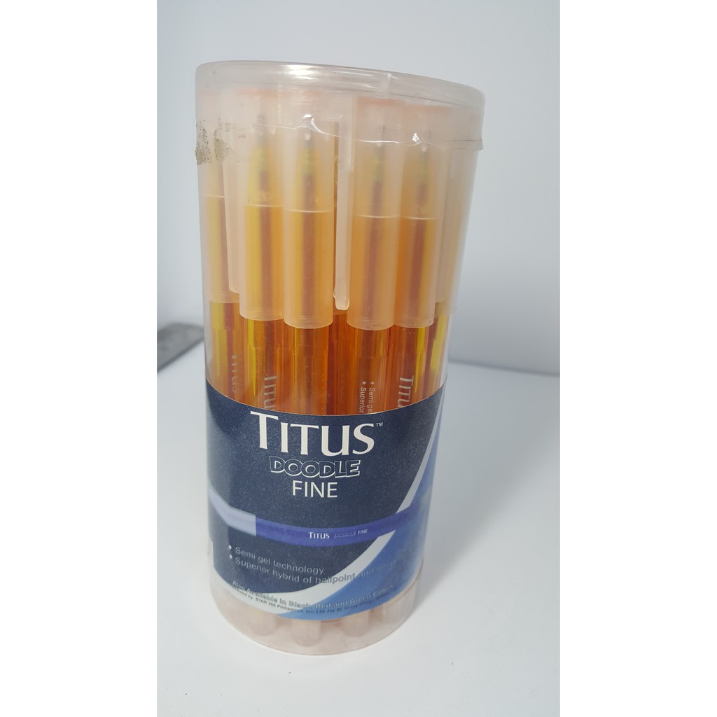 1 box Original Titus Ballpen (25pcs) ballpen | Shopee Philippines