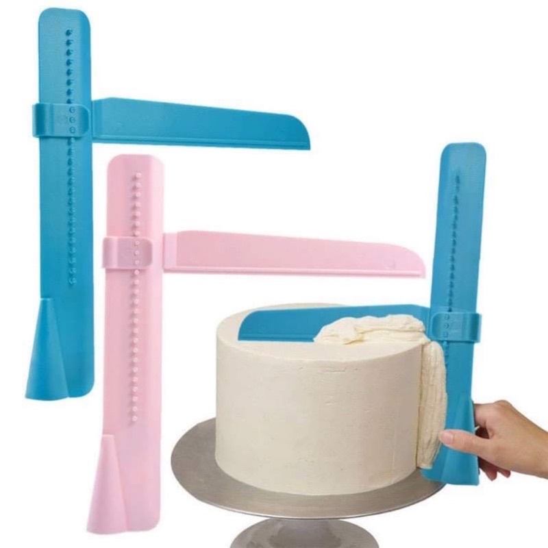 Adjustable Icing Scraper L Shape Icing Cake Scraper Fondant Cake ...