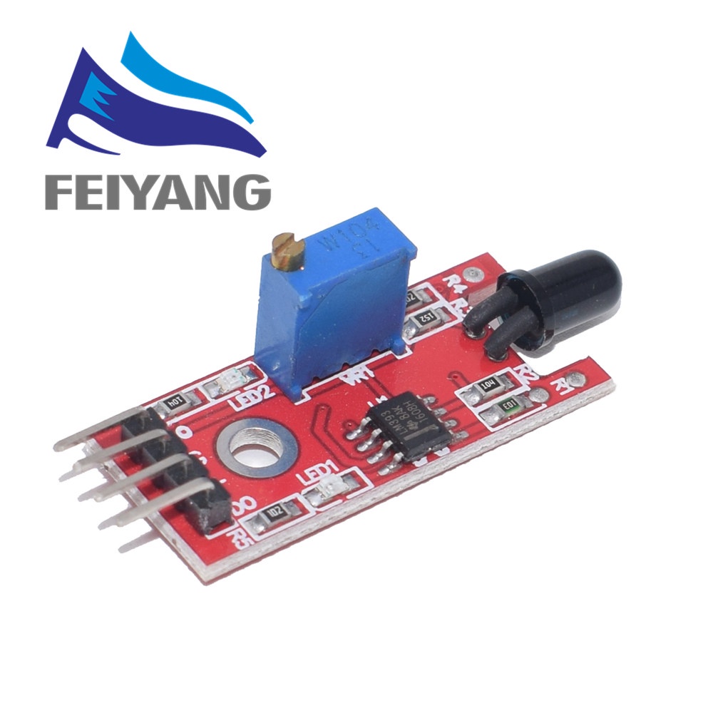 10pcs New Flame Sensor Module Ky 026 Ir Sensor Ir Detector Module
