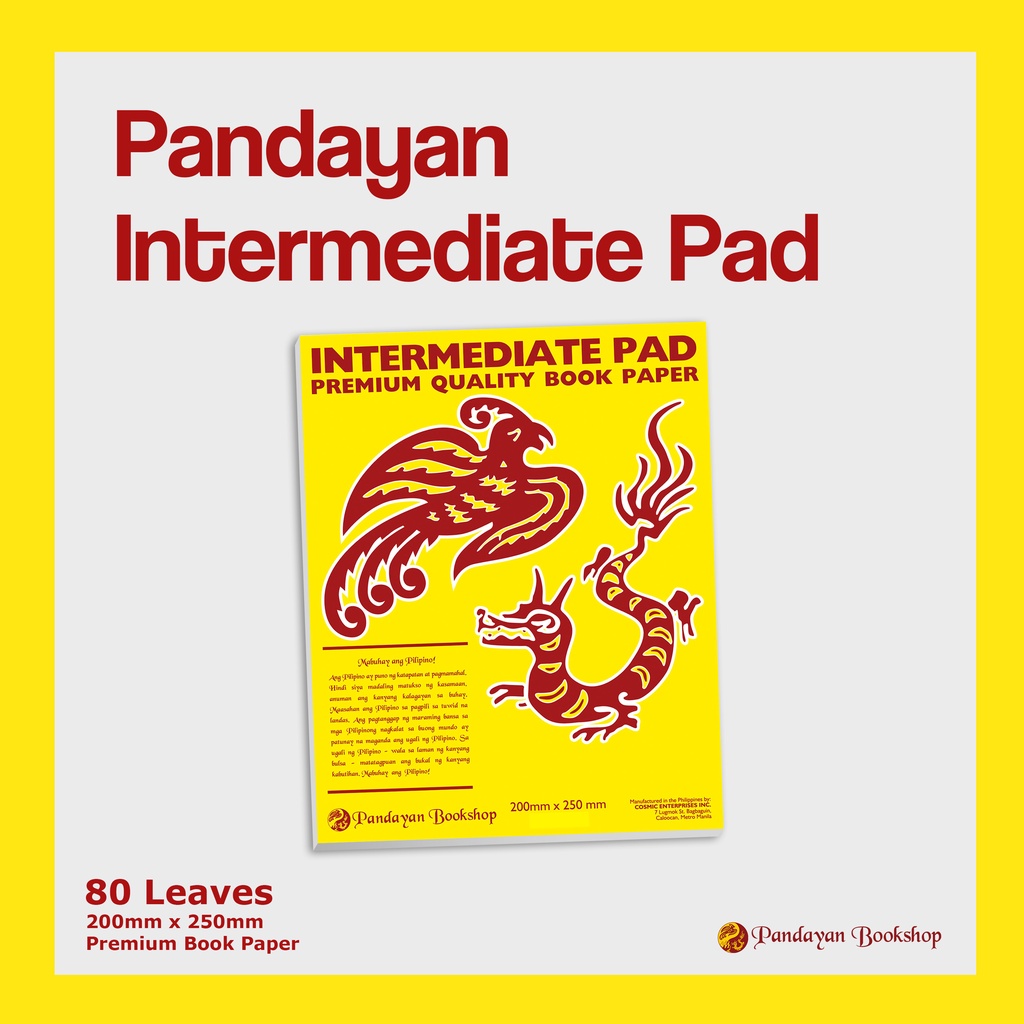 Pandayan Intermediate Pad | Shopee Philippines