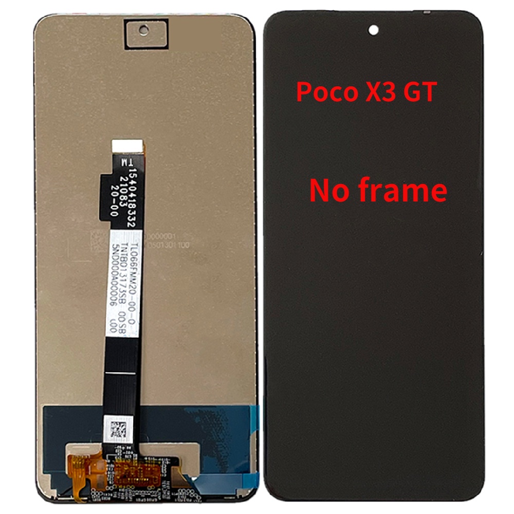 Original For Xiaomi Poco X3 GT LCD 21061110AG Display Touch Screen Digitizer Poco X3GT Lcds ...