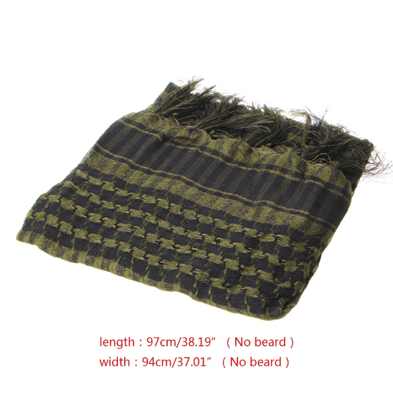 LILY Military Tactical Keffiyeh Arab Scarf Hunting Cycling Shawl Head ...