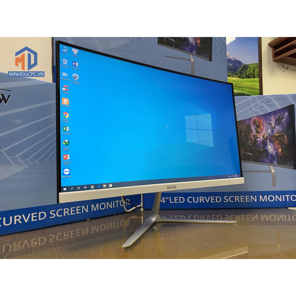 Skyview 24 inch Curved Computer Monitor, new with full box | Shopee ...