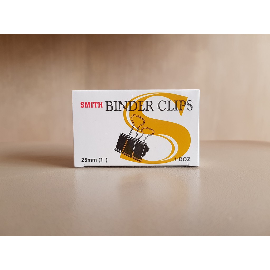 Smith Binder Clip [5 sizes] | Shopee Philippines