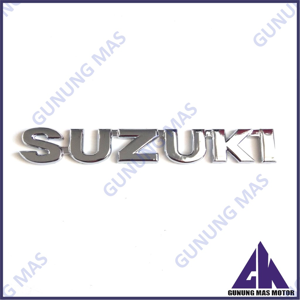Suzuki Writing Emblem For Suzuki APV Writing Chrome Letters Paste logo ...
