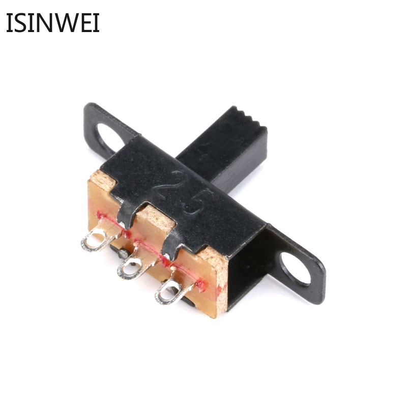 50pcs SS-12F15 Slide Switch SS12F15 1P2T Toggle Switch Handle length 5mm 3pin | Shopee Philippines