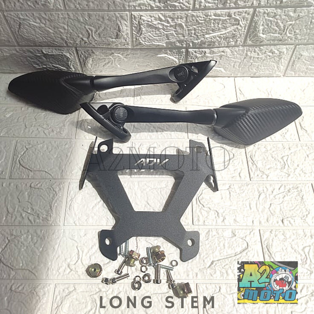 Honda ADV 150 160 Side mirror with Bracket for Visor Windshield ...