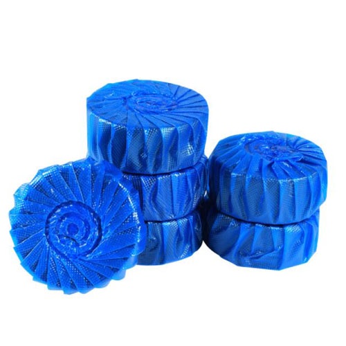 10Pcs/1pack Blue Tablet Toilet Bowl Cleaner Automatic Tank Bowl ...