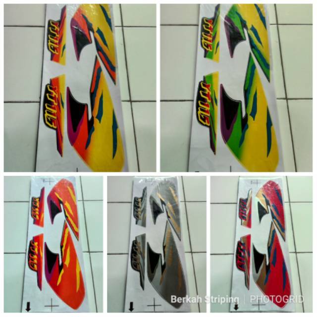 Yamaha YT 115 Motorcycle Trim Sticker Striping | Shopee Philippines