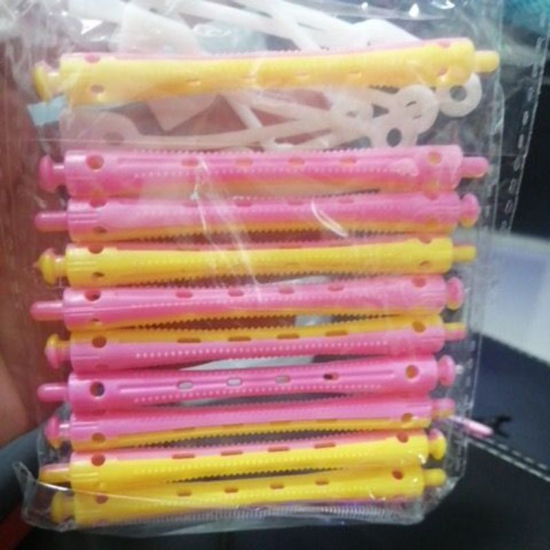 10pcs COLD WAVE HAIR PERMING Curling ROD rods ROLLERS Hair Tools Curler ...