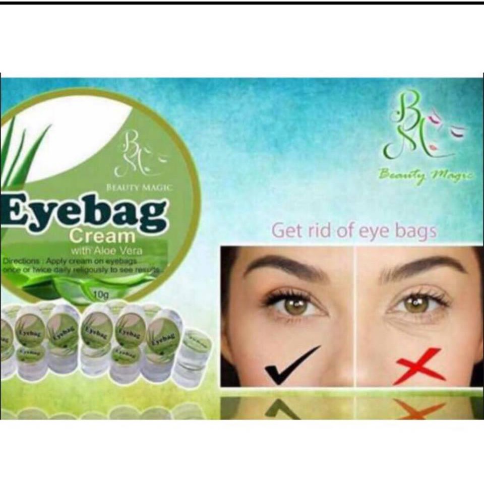 Eyebag Removal Cream by Beauty Magic - Get rid of eye bags 10g | Shopee ...