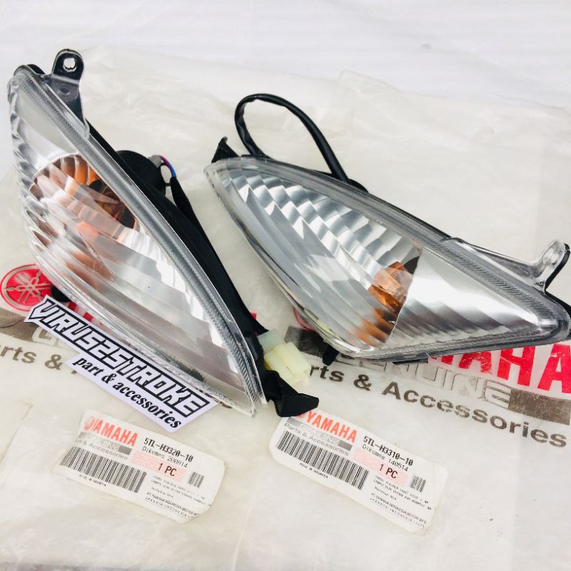 Front Turn Signal Lights with Dusk/City Lights Assy Set Right Left Mio ...