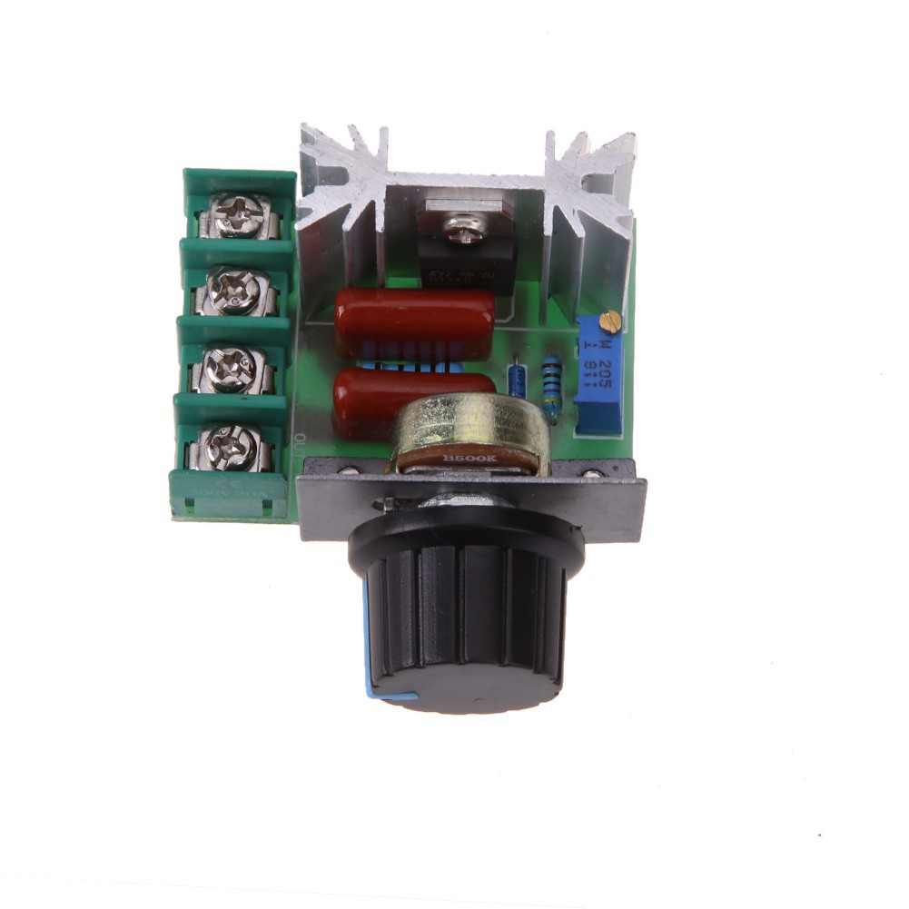 2000W AC 50-220V 25A Adjustable Motor Speed Controller Voltage ...