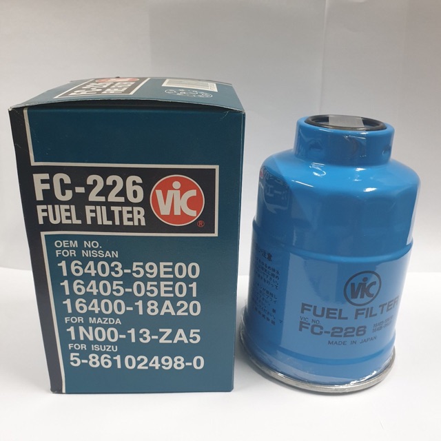 Vic Fuel Filter FC-226 Nissan Urvan/ Sentra Diesel/ Xtrail / Serena ...