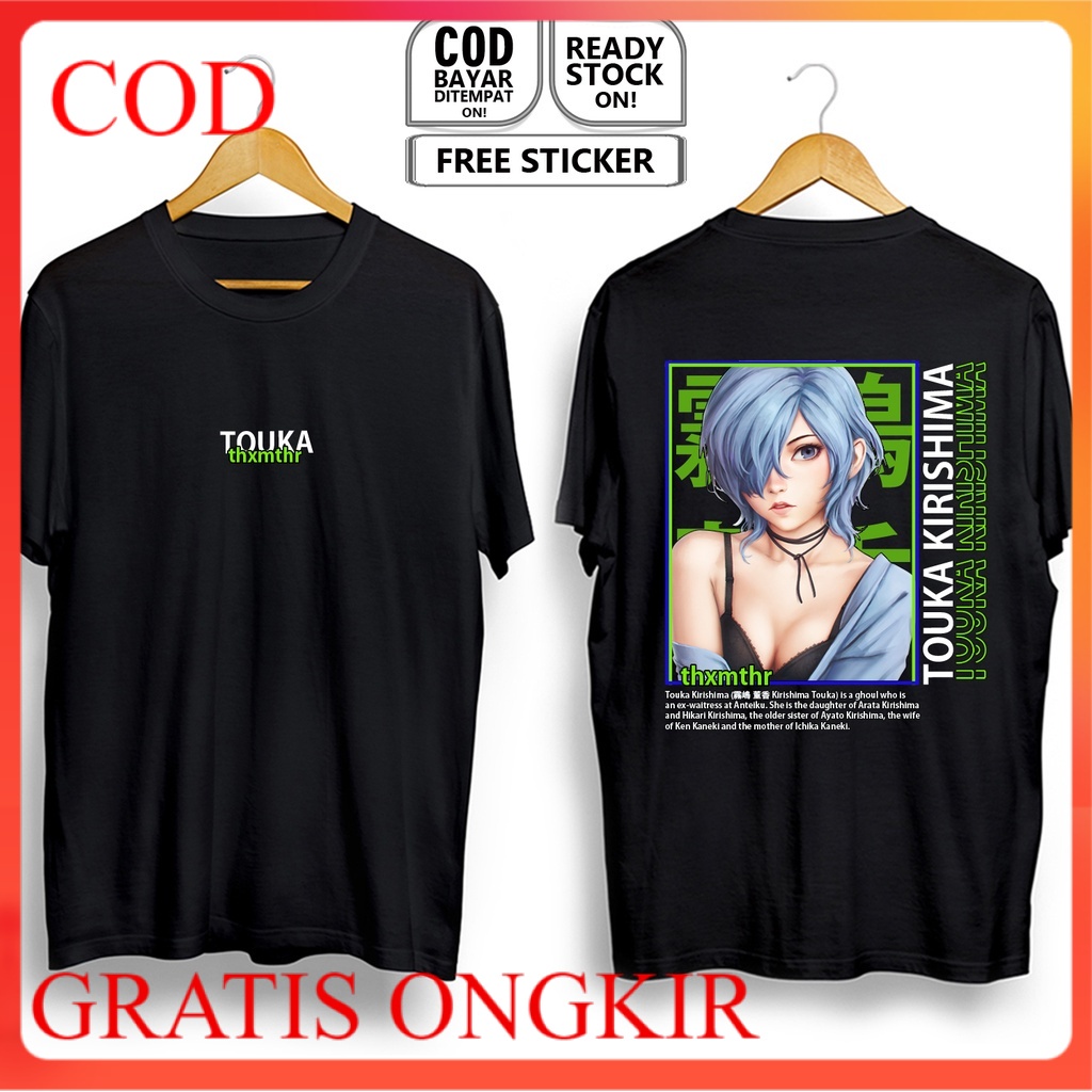 T-shirt TOUKA CHAN KIRISHIMA TOKYO GHOUL WAIFU ANIME MANGA OTAKU ...