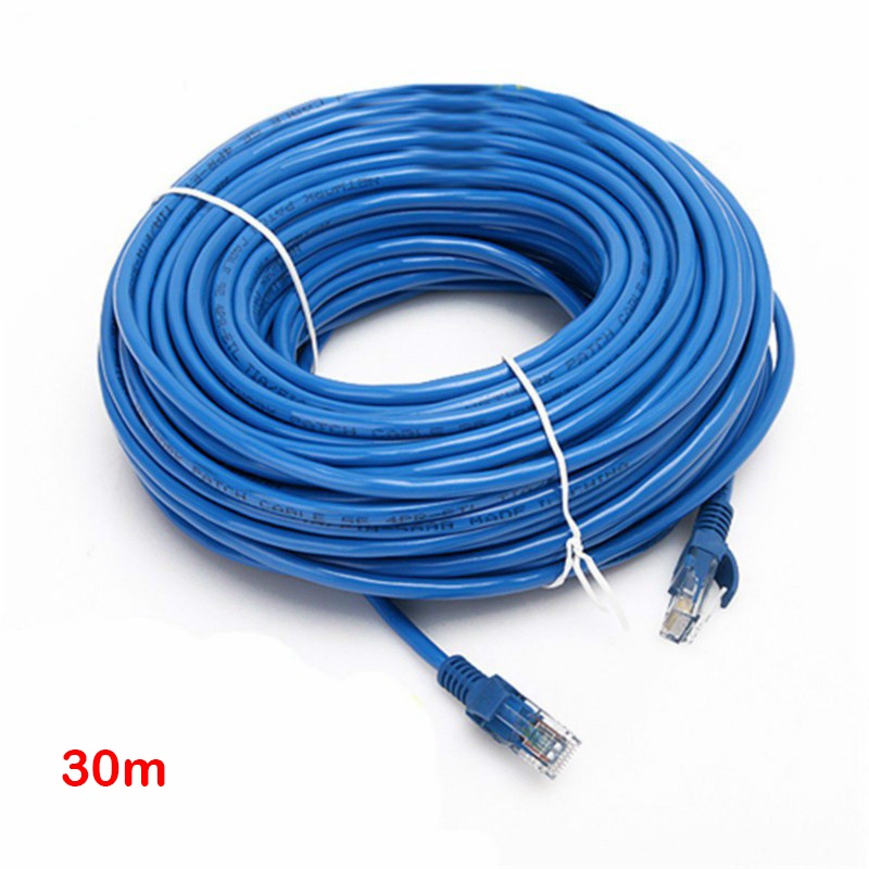 10M 15M 20M 30M 40M 50M CAT5e RJ45 Ethernet Cables 8Pin Connector ...