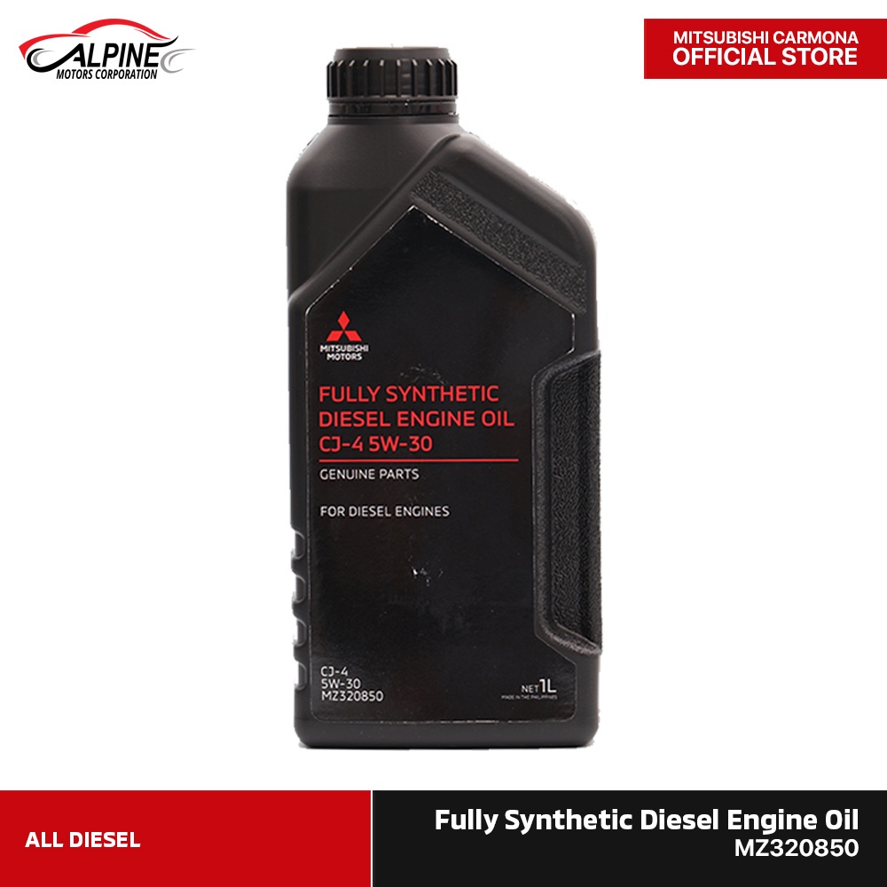 Mitsubishi Genuine Parts: FULLY SYNTHETIC DIESEL ENGINE OIL 5W-30 CJ-4 ...