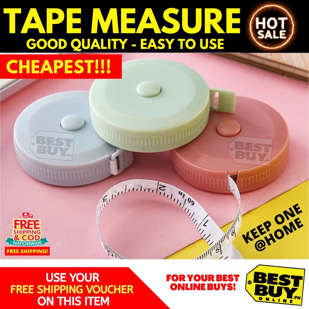 1.5m Round Soft Tape Measure Clothes Measuring Cute Meter Ruler ...