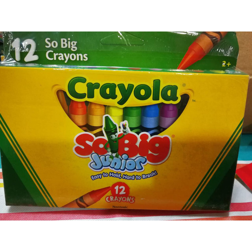 [FPS FairPriceSupplies] Crayola So Big Junior - 8s or 12s | Shopee ...